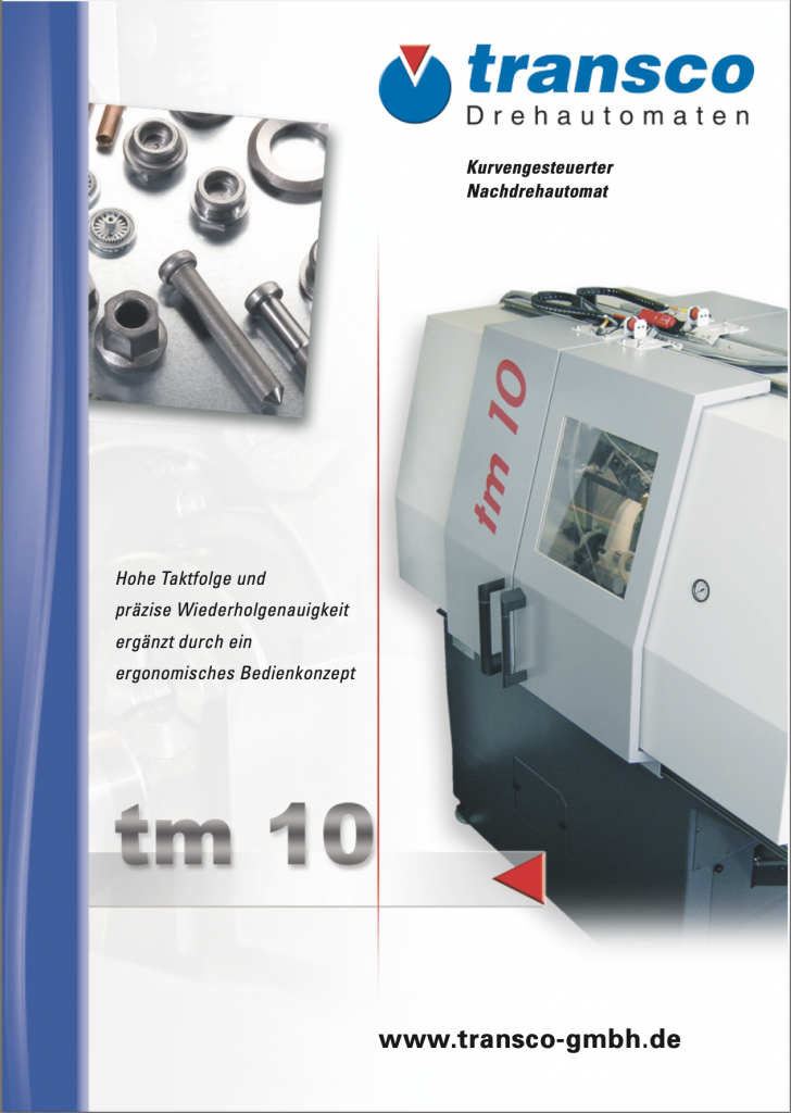 transco Audrema Drehautomaten - Drehautomat tm 10 | transco ...